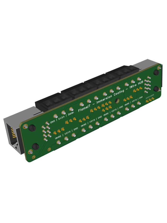 FIT 1Wire HUB - FlameIT - Immersion Cooling